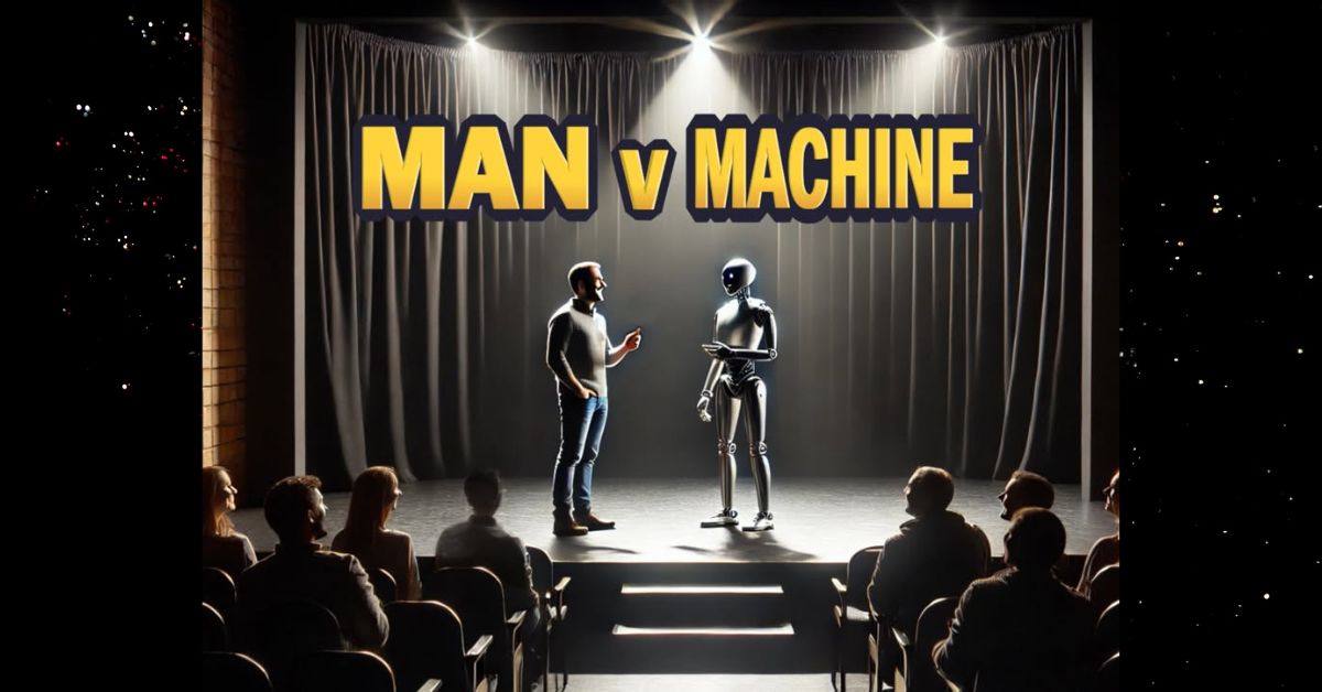 Man vs. Machine Human Improv meets AI - Crawlspace Comedy Theatre